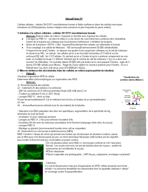 MET - Ultrastructure polycopié de TP - Travaux Pratiques de Dynamique de la Cellule - Biologie ...