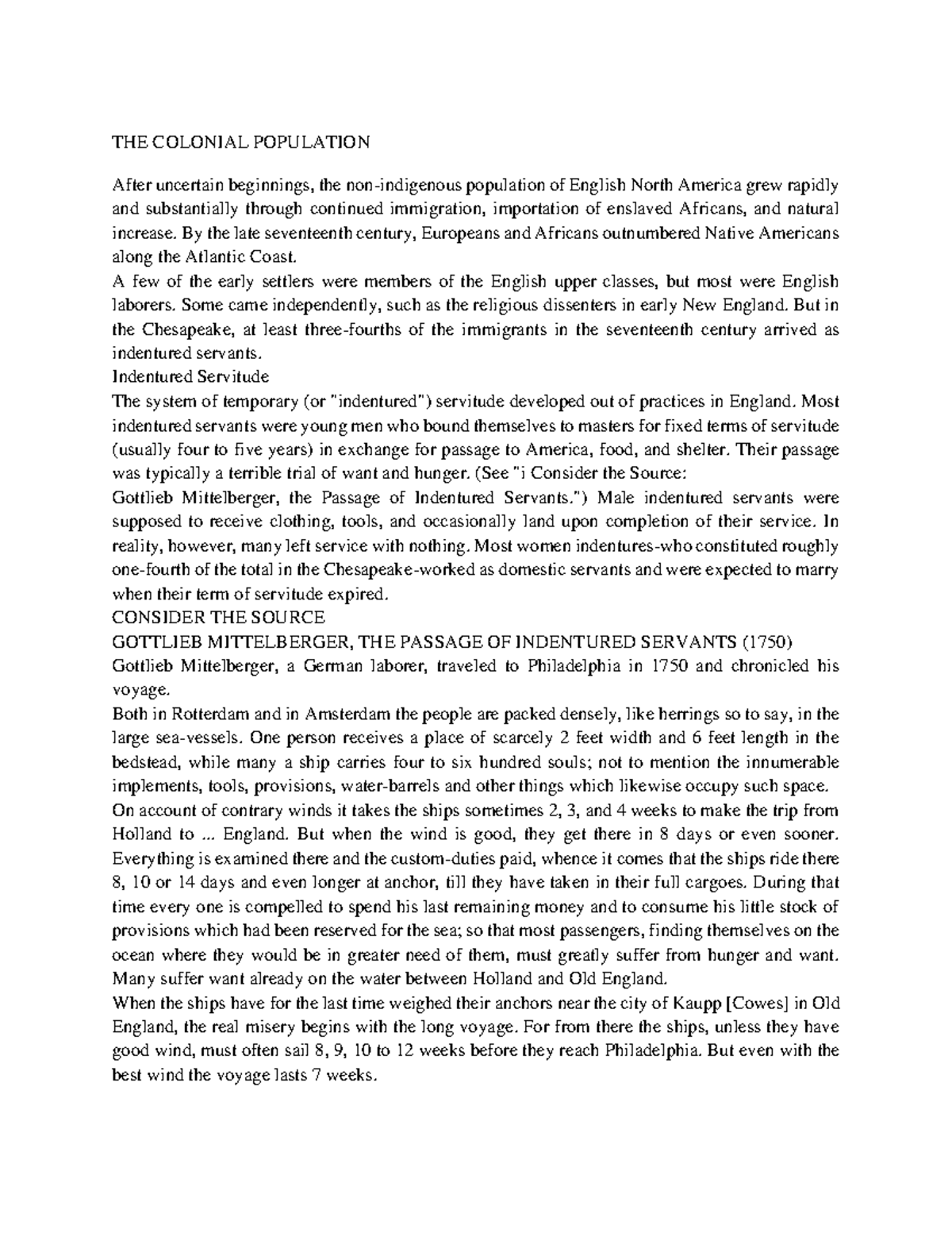 Chapter 3 - Salem Witch Trial and the Puritans - THE COLONIAL ...