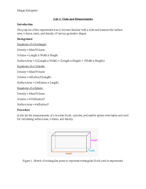 Physics Lab 4 - lab report - Lab 4: Forces in Equilibrium Introduction ...