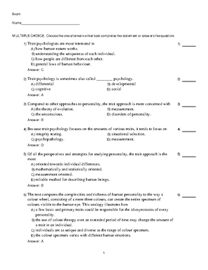 Module 7- PSYC 305 - Lecture 7 Lecture 7 - Navigating Self, from Cognition to Self-Awareness ...