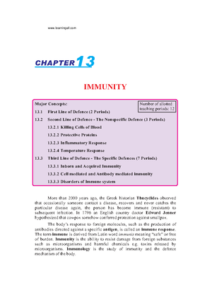Biology worksheets final copy - Chapter No # 1 INTRODUCTION Lecture 1 ...