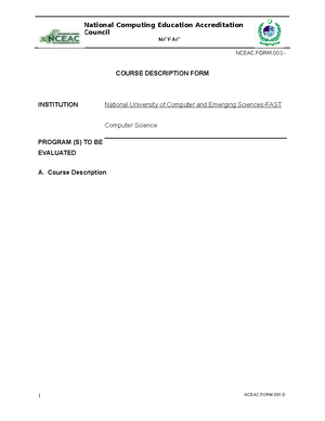 0. CS 3001 Computer Networks Course Description (Spring 2022) - NCEAC ...