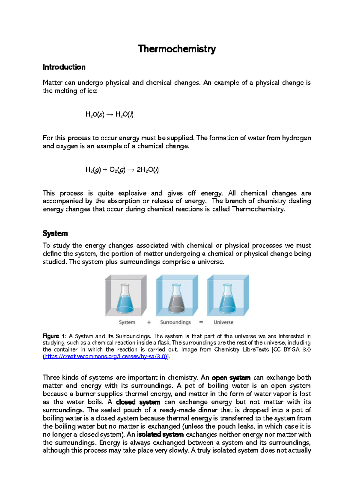 Thermochemistry - None - Thermochemistry Introduction Matter can ...