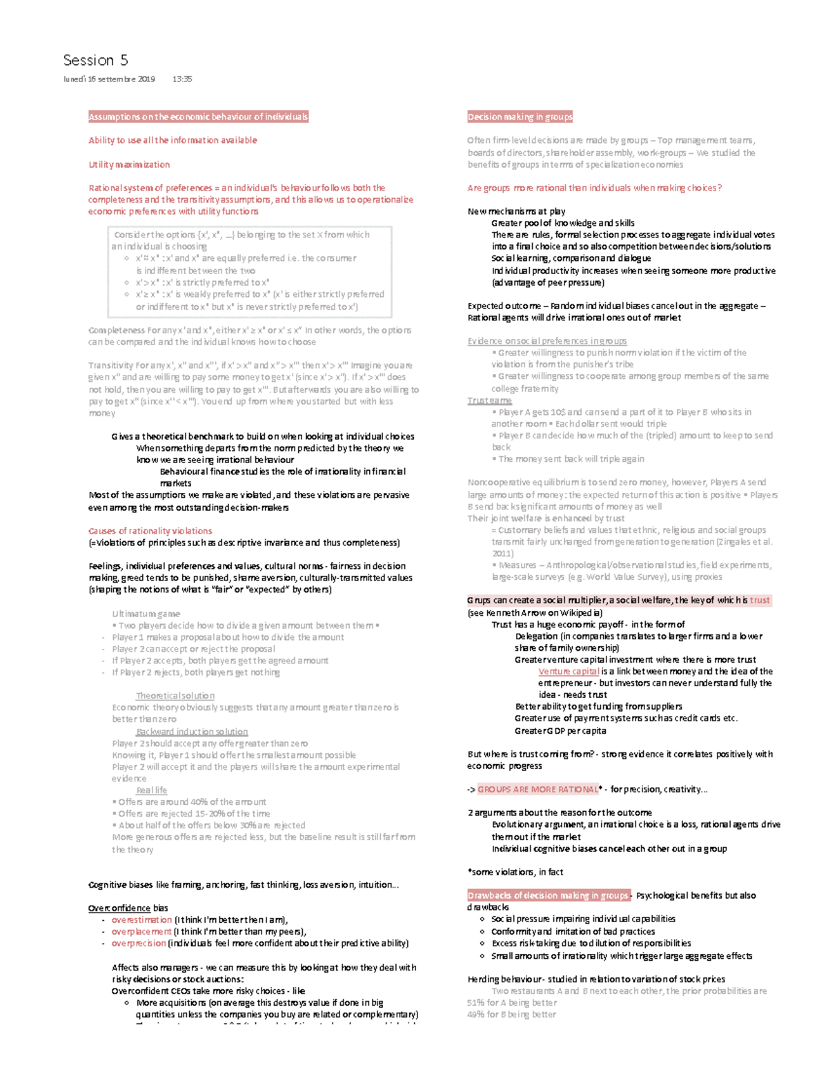 Management individual behavior - Warning: TT: undefined function: 32 - Studocu