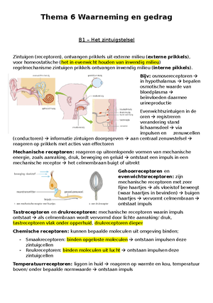 Thema 2 samenvatting - biologie - Samenvatting Thema 2 Binas Tabellen ...