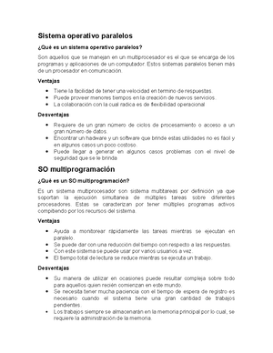PC1 SISTEMAS OPERATIVOS UTP - ¿Qué es el kernel del SO? El kernel es el ...