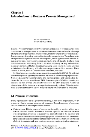 Fundamentals of Business Process Management 1-5-51 - Foreword Business ...