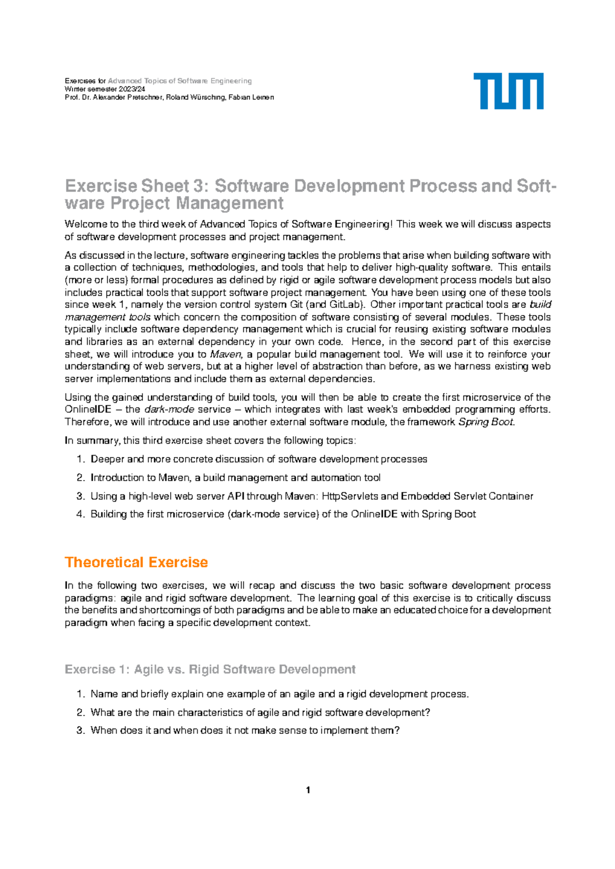 Exercise sheet 03 - Exercises for Advanced Topics of Software Engineering Winter semester 2023 ...