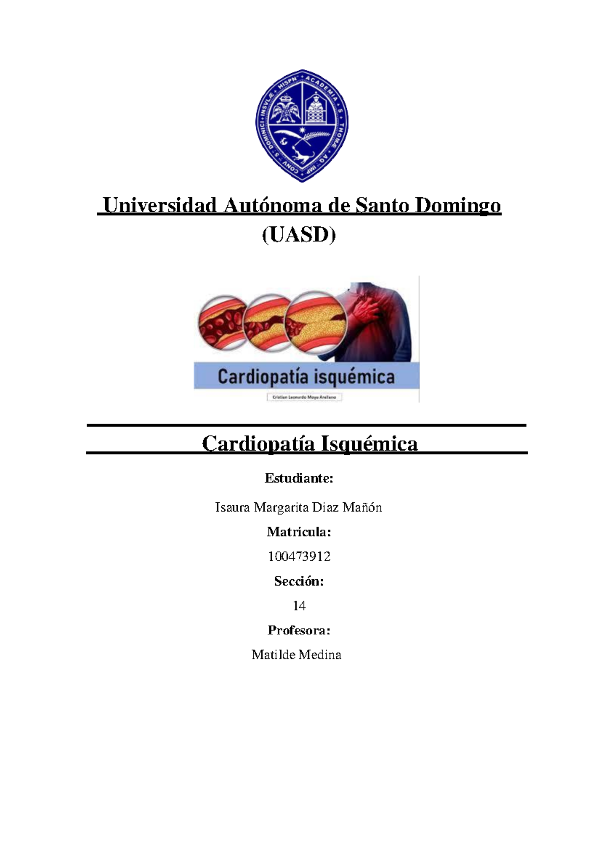 Tarea 4.1, Isaura Diaz - Repaso para estudiar - Universidad Autónoma de ...