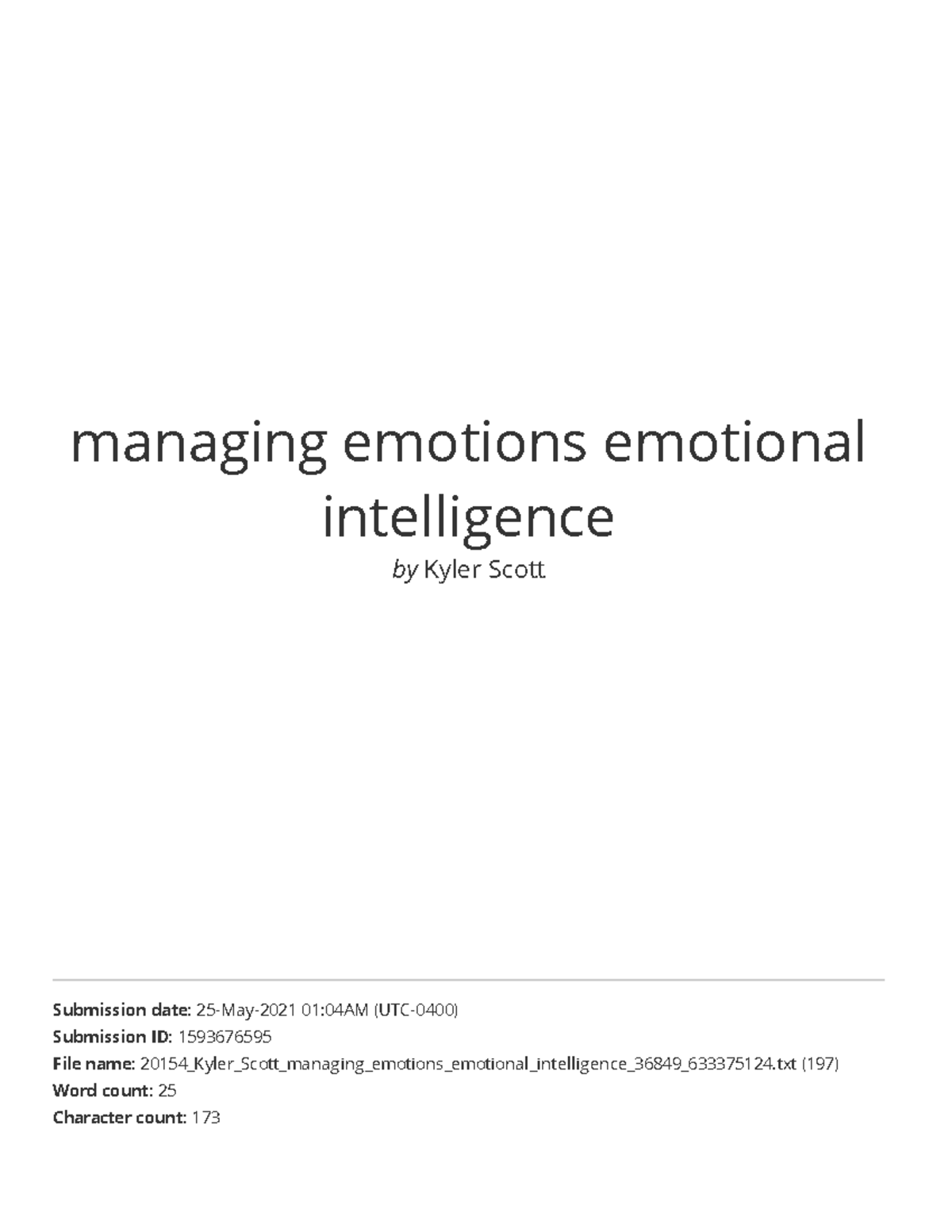 Managing emotions emotional intelligence - managing emotions emotional ...