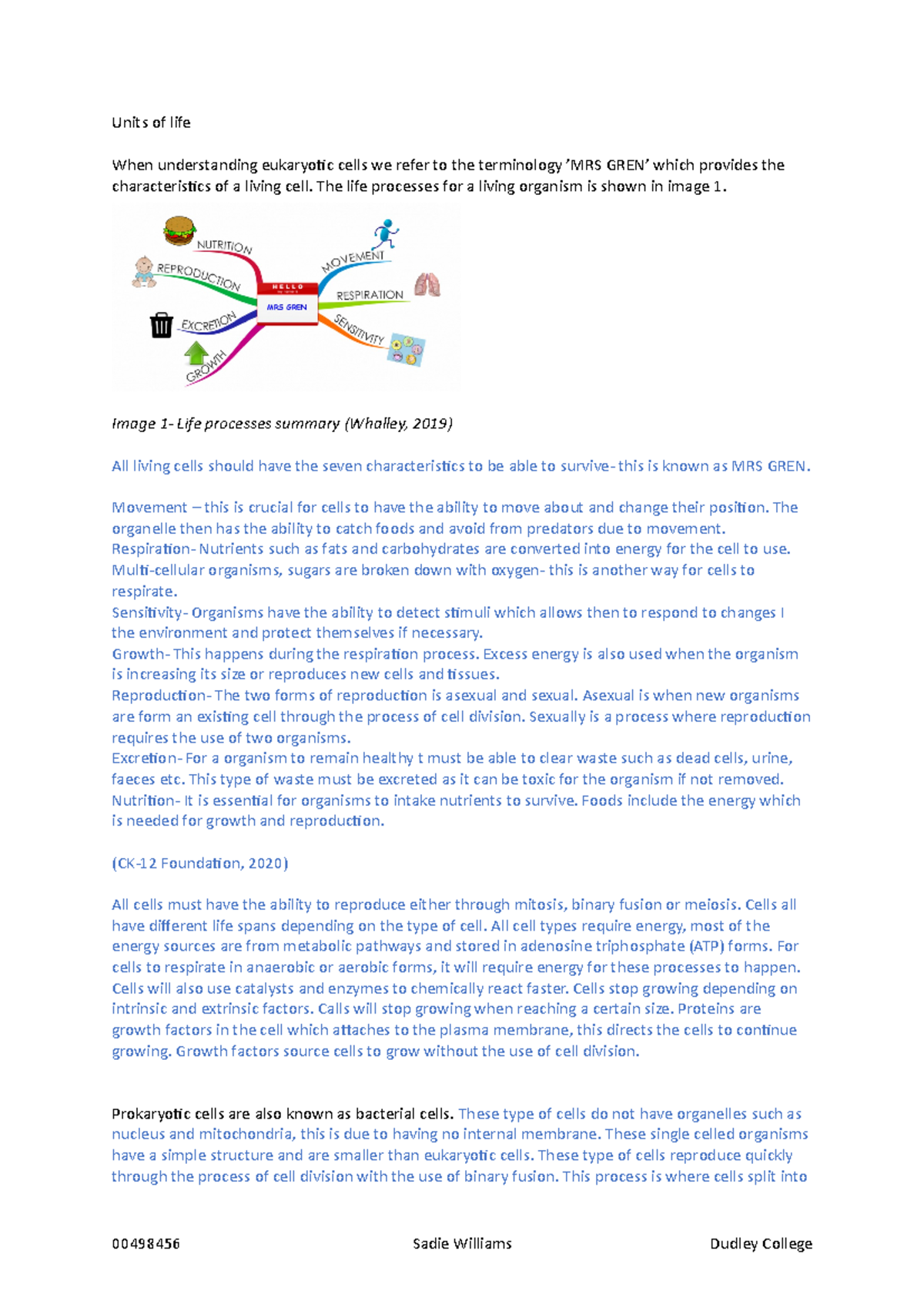 Cells part 1 - health - Units of life When understanding eukaryotic ...