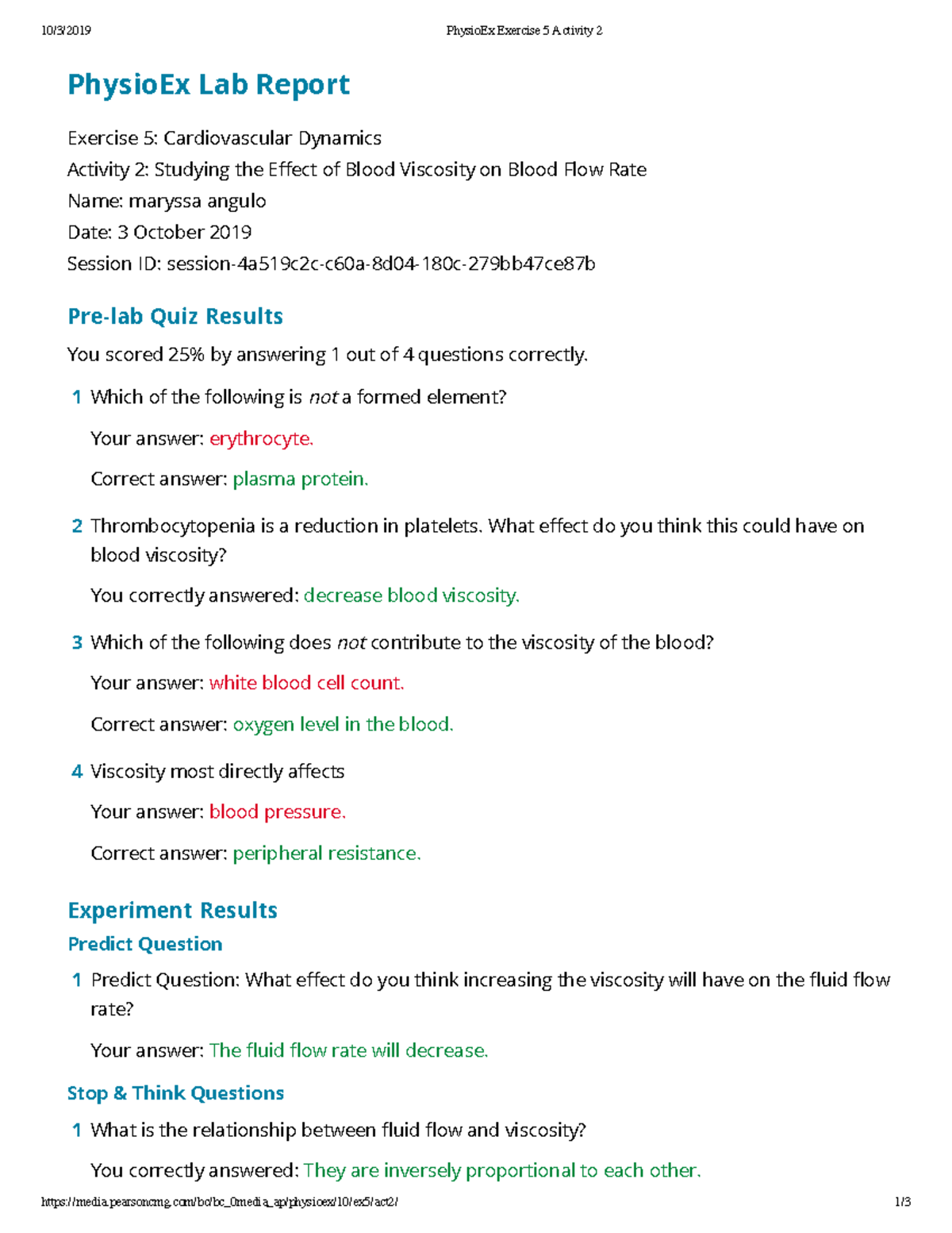 Physio Ex Exercise 5 Activity 2 Pearsoncmg Bc Bc 0media Ap Physioex