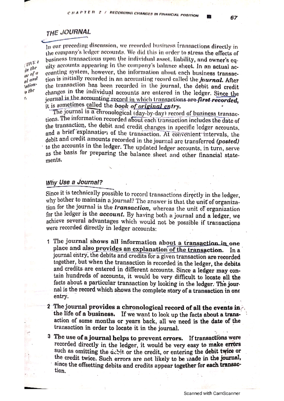 Accounting Lecture #5 - Introduction of Journal and Practice Questions ...