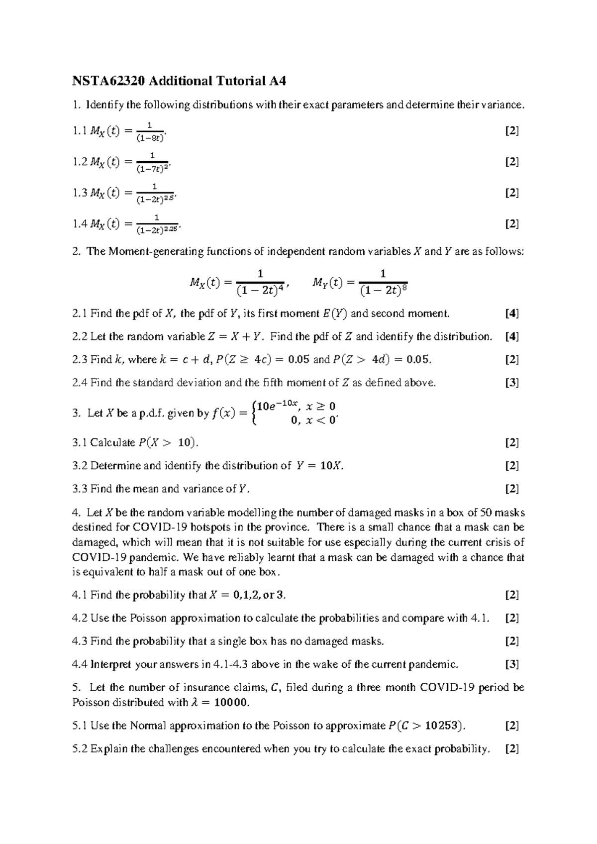 NSTA62320 Additional Tutorial A4 - NSTA62320 Additional Tutorial A ...