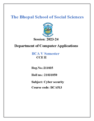 Document - Introduction of computer science - Studocu