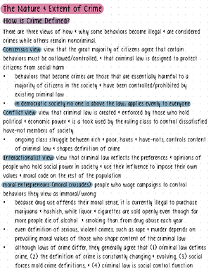 Chapter 3- Understanding Crime & Victimization - Understanding Crime ...