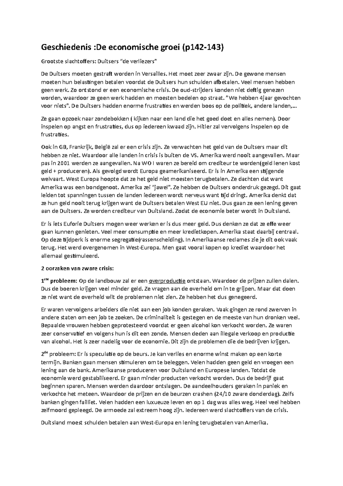 De economische groei - ggggggggggggg ggg ggg g gggggg gg jfgjrth gfgfg ...