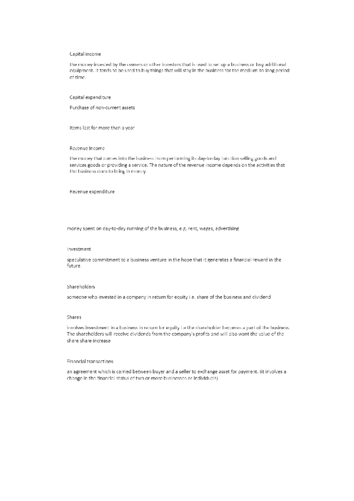 Professor Raymond - FIN 3403 Business Finance course notes 1 - FIN 3220 ...