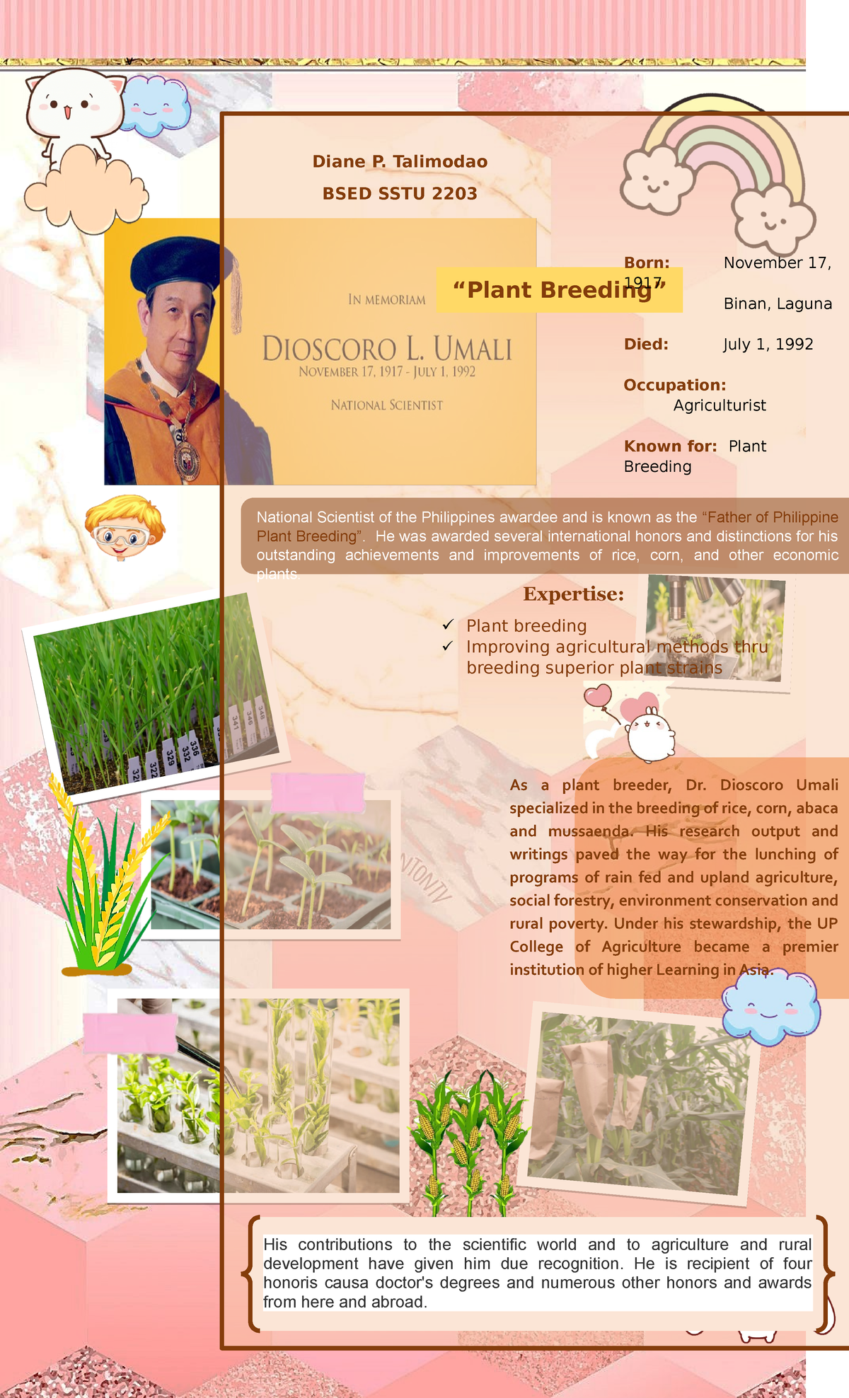Filipino inventor scientist - v His contributions to the scientific ...