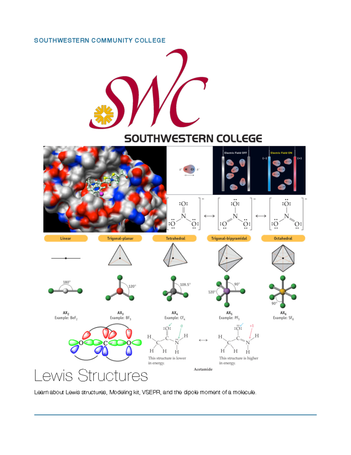 Exp 08 Lewis Structures - Lewis Structures Learn about Lewis structures ...