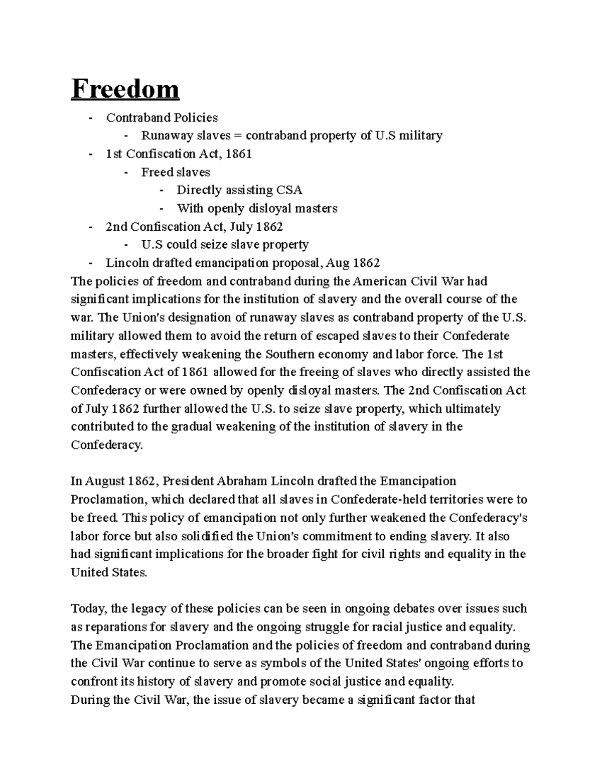 33333 Freedom Consequences in the World - Freedom Contraband Policies ...