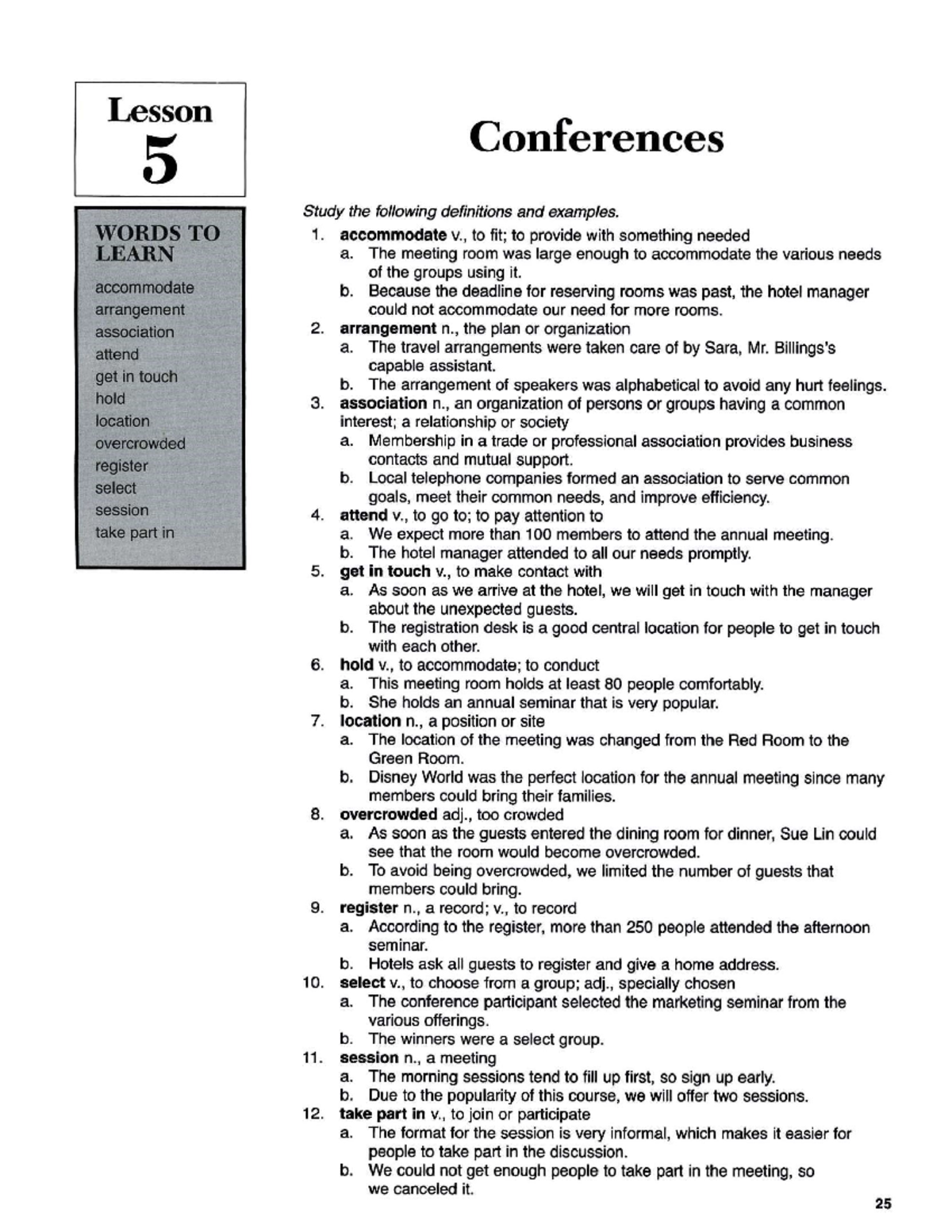 Toeic Vocab 5 - English - Studocu