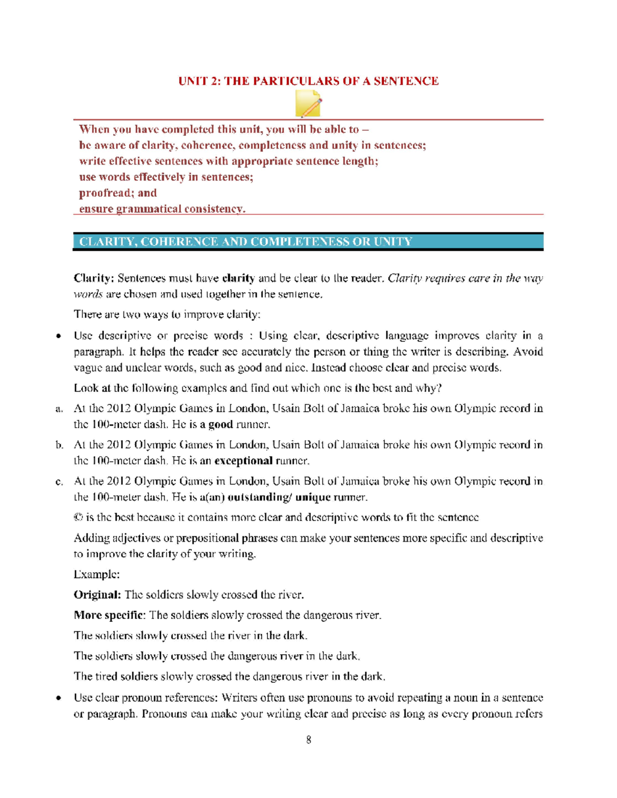 Basic Writing Unit 2 - Marketing - Studocu