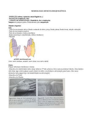 Resumo - Cardio, Pneumo, Gastro, Neuro - Semiologia Médica - SEMIOLOGIA ...