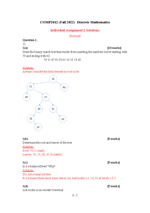 Assignment 2 - Discrete Mathematics - Studocu