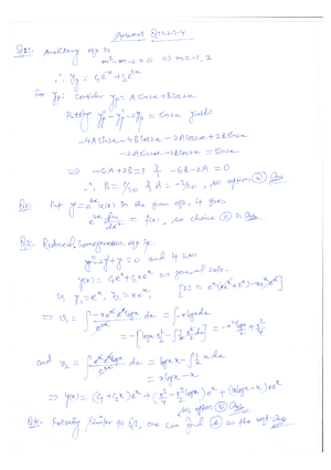 Math f211 - handout - Page 1 of 2 BIRLA INSTITUTE OF TECHNOLOGY AND SCIENCE, PILANI HYDERABAD ...