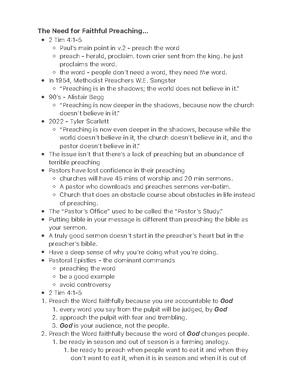 Bridging Text to Sermon - HOMI 500 12 Essential Skills for Great ...