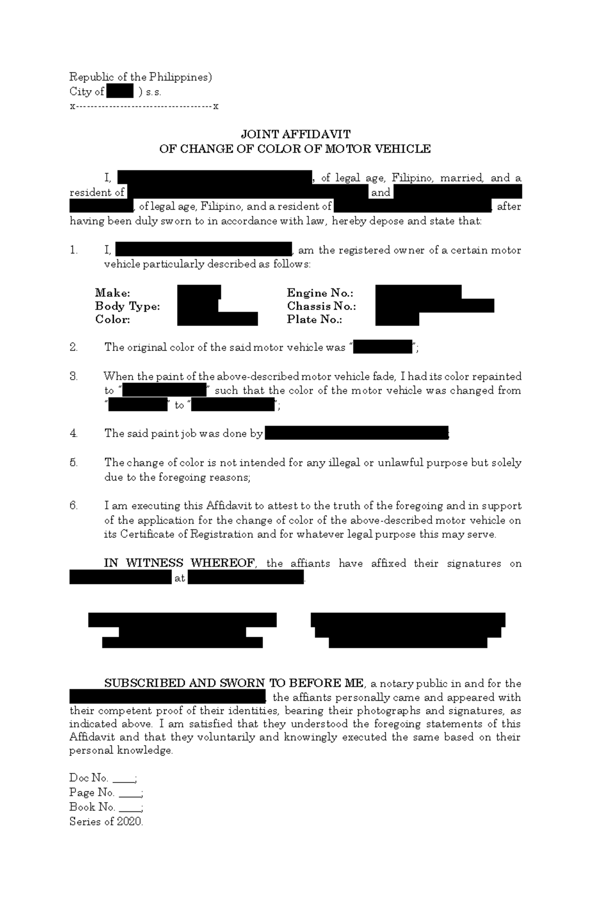 Affidavit-of-change-of-color-lto-pdf compress - Republic of the ...