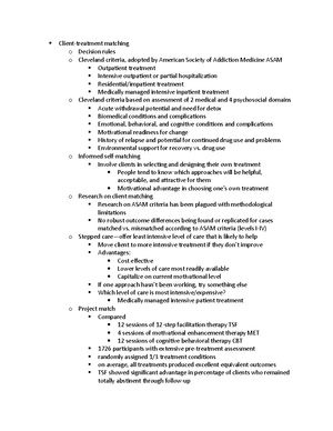 Addiction Study Guide EXAM 1 RINEHART - Addiction Study Guide, Exam 1 1 ...