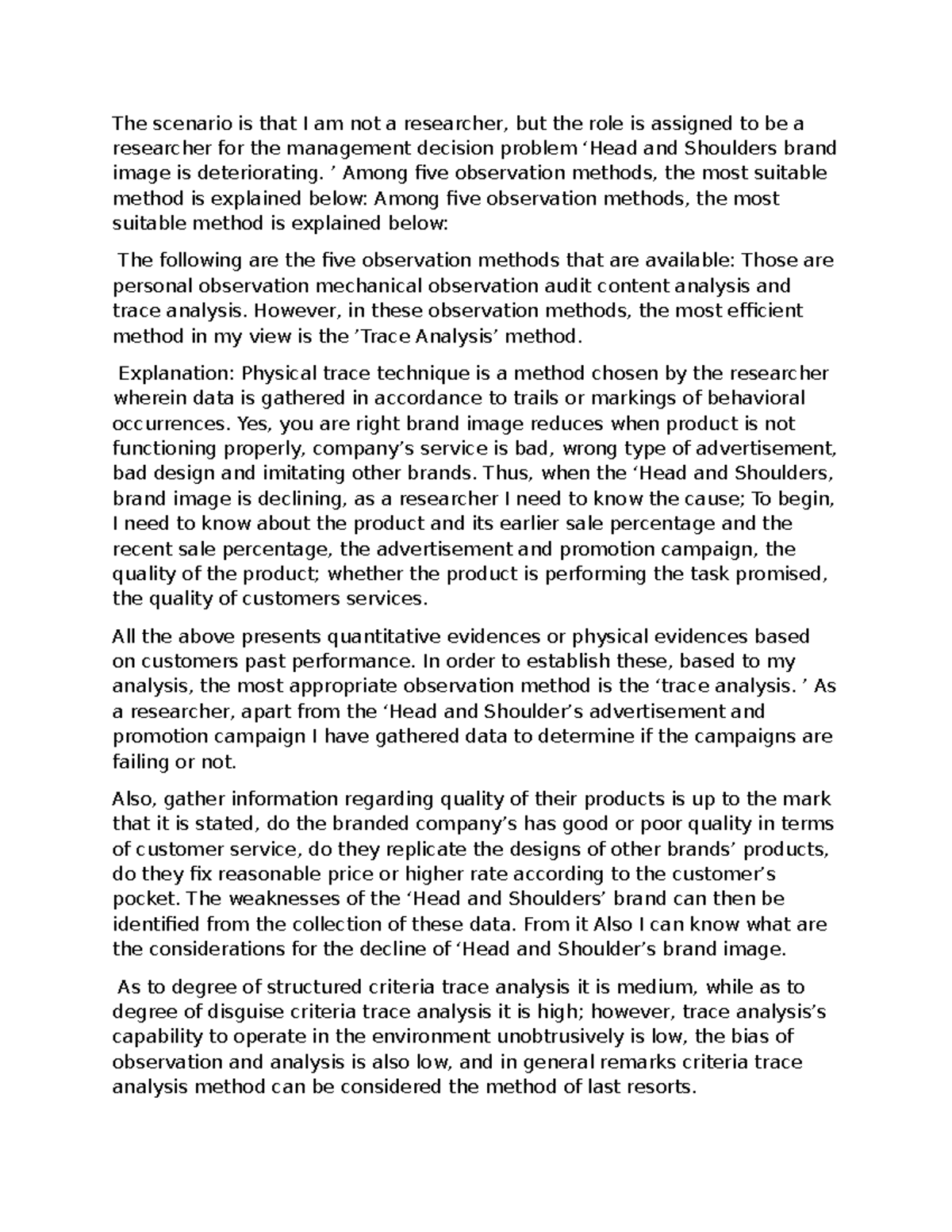 Document hhh - Nice - The scenario is that I am not a researcher, but ...