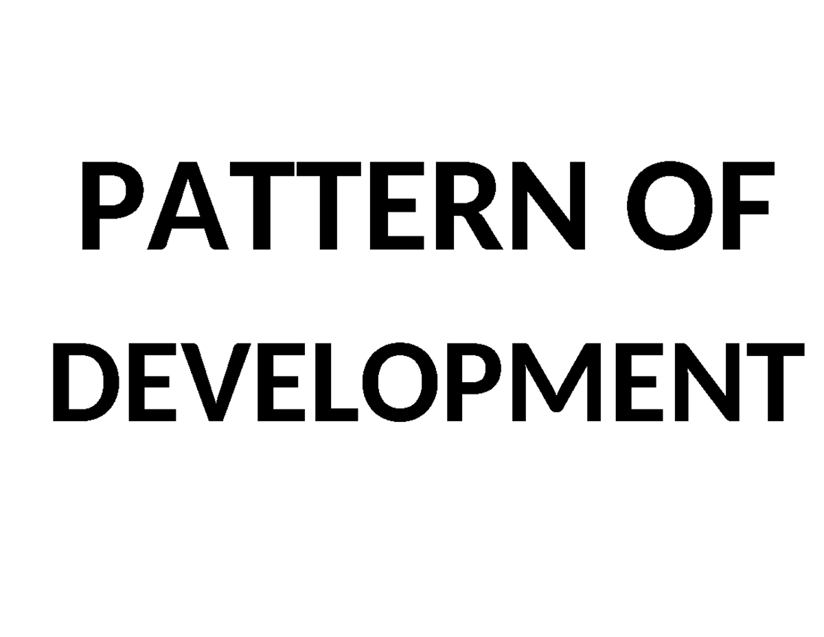 Reading AND Writing Notes 1 - PATTERN OF DEVELOPMENT 1 (Narration ...