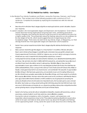 PSY260 Project Two Milestone Jenn Haston - Project Two Milestone Jenn ...