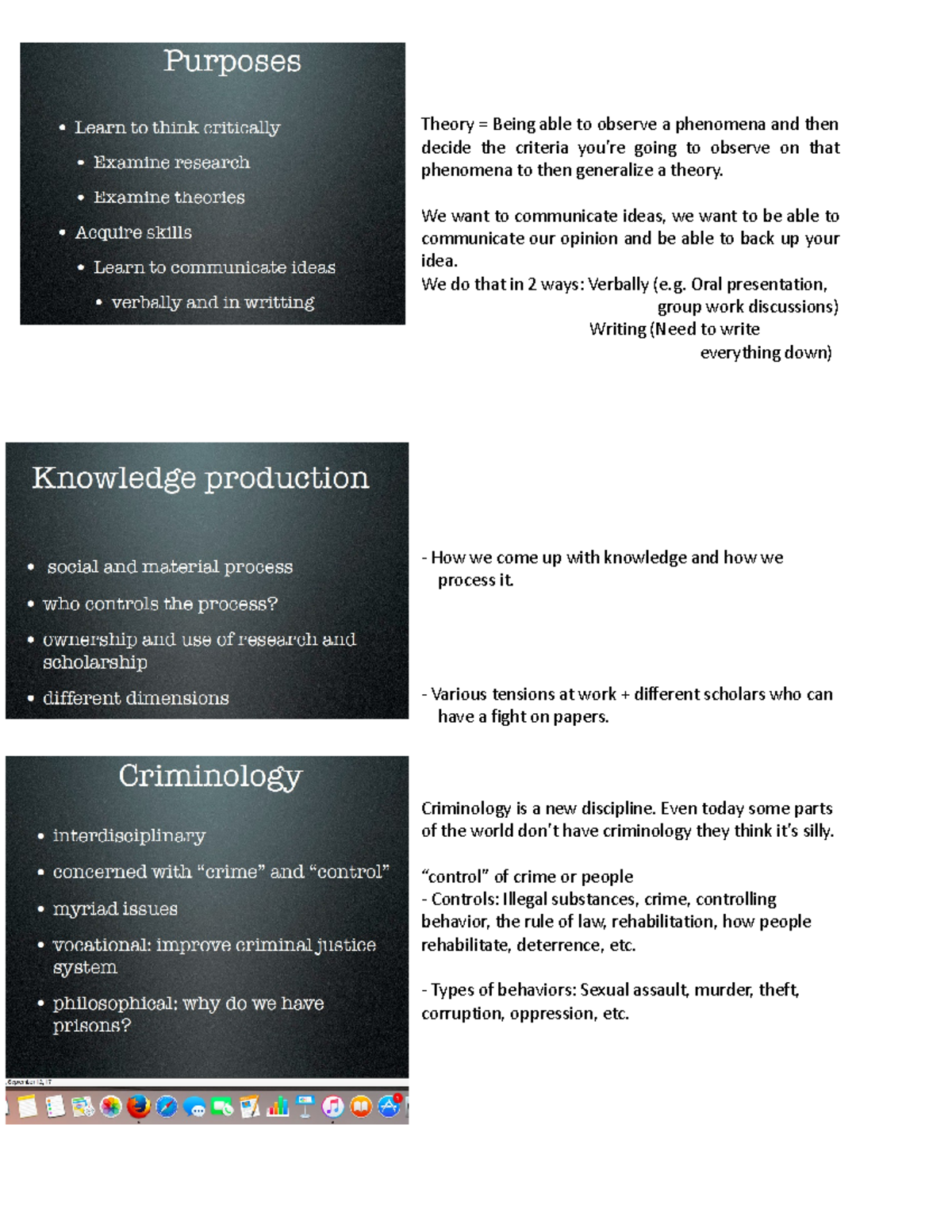 What is Crime - Intro to CRM - Theory = Being able to observe a ...