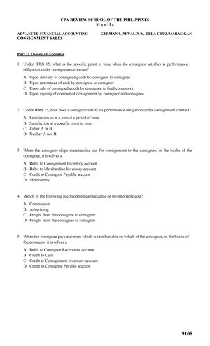 90-01 General Principles Questionnaire - CPA Review School of the ...