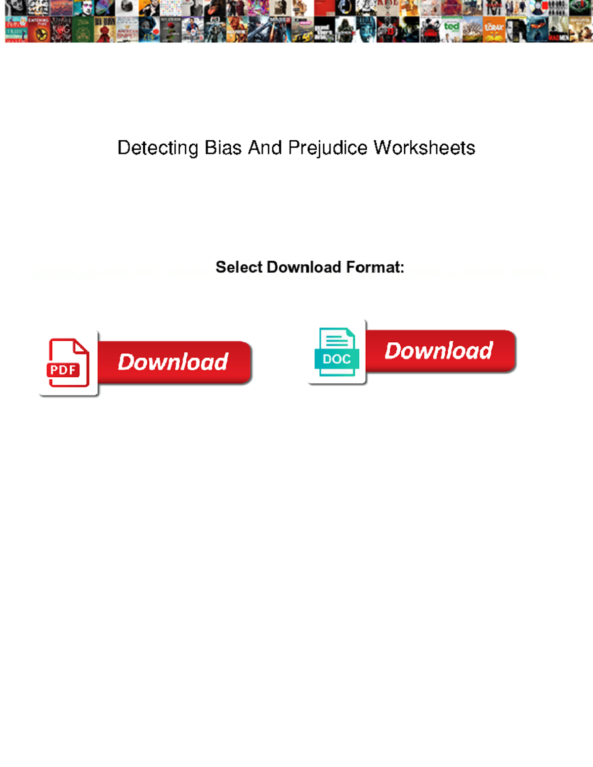 208851352 - dghhj - Detecting Bias And Prejudice Worksheets Pentangular ...