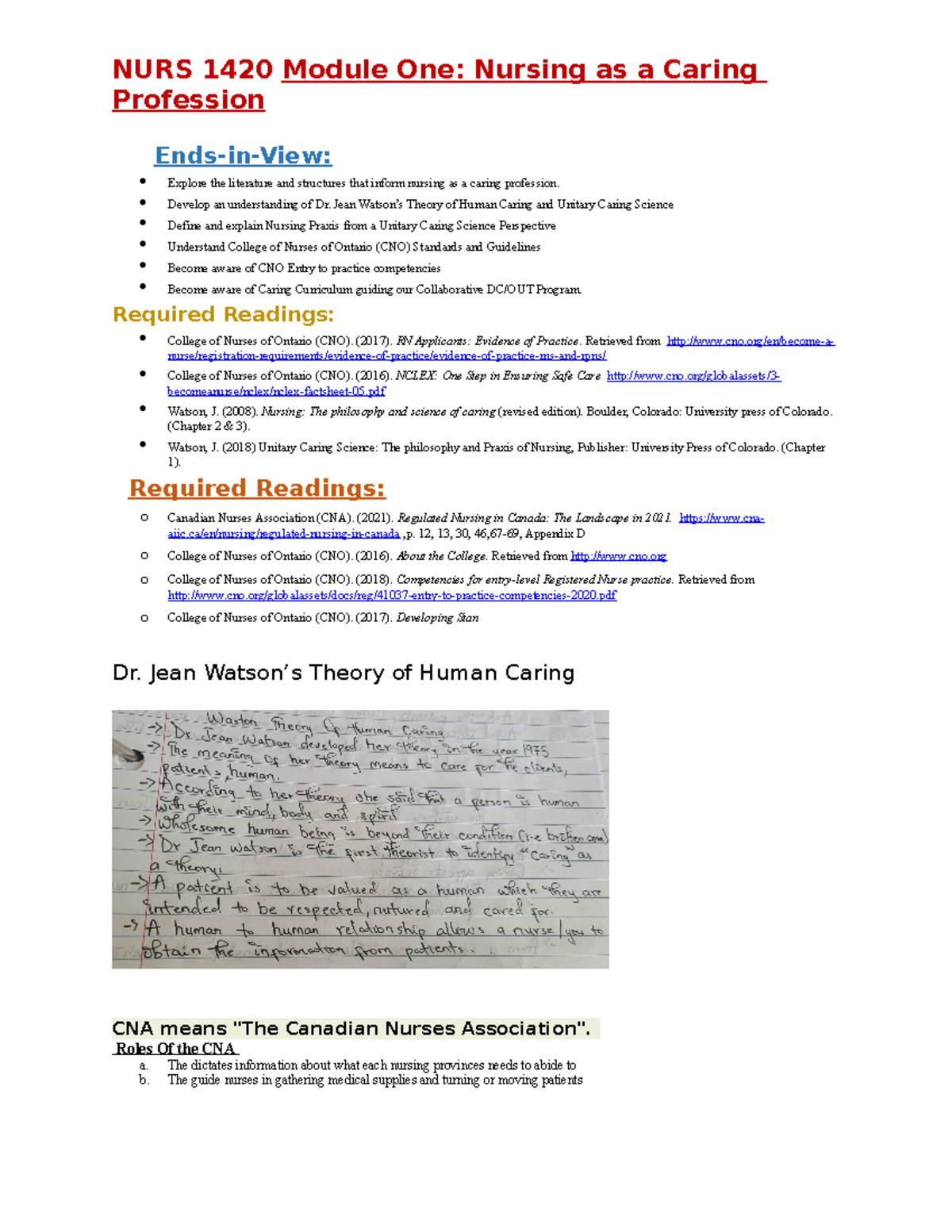 Dev of Self Week 1 Note - In these document you have my personal notes ...