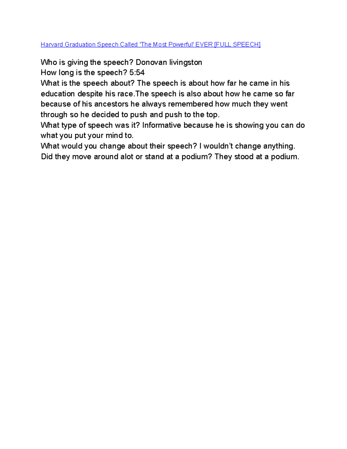 Scholar speech - Harvard Graduation Speech Called 'The Most Powerful ...