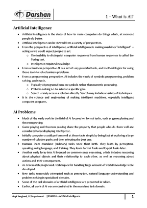 AI Curriculum Handbook Class XI ...