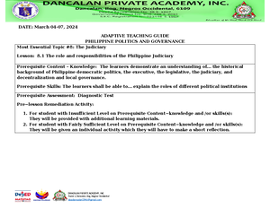 DLP-G9-Q2 - SAMPLE LESSON PLAN - PANG-ARAW- ARAW NA TALA SA PAGTUTURO ...