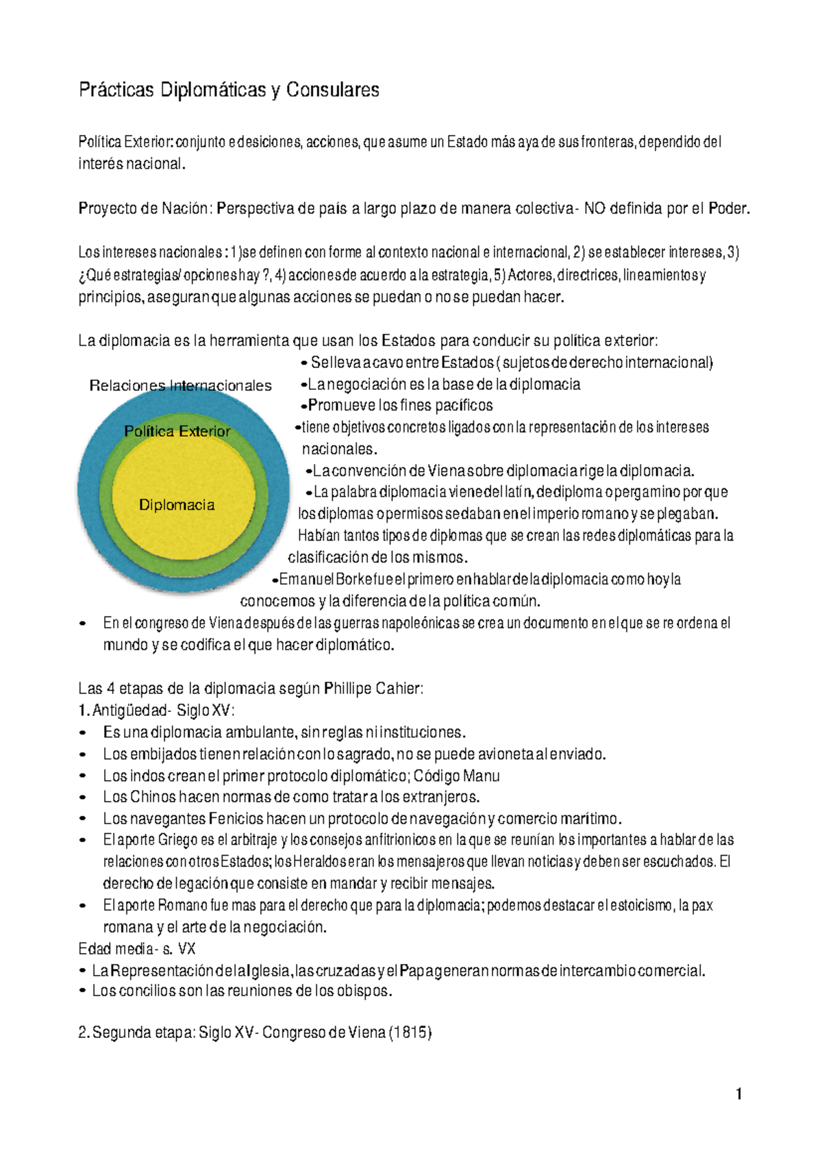 Práctica diplomática y consular - Prácticas Diplomáticas y Consulares ...