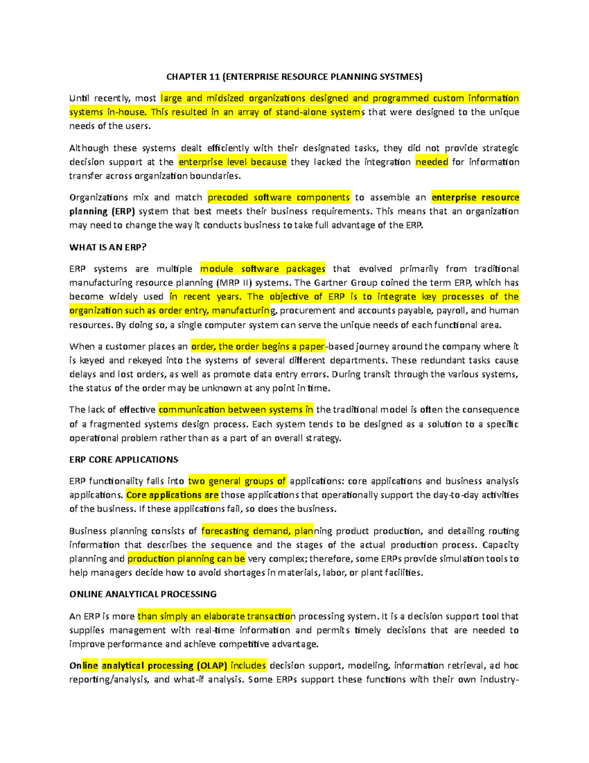 Implementing Teks Resource System