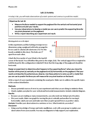 Formula-sheet - phys211 formula sheet - Kinematics v = v 0 + at r = r 0 ...