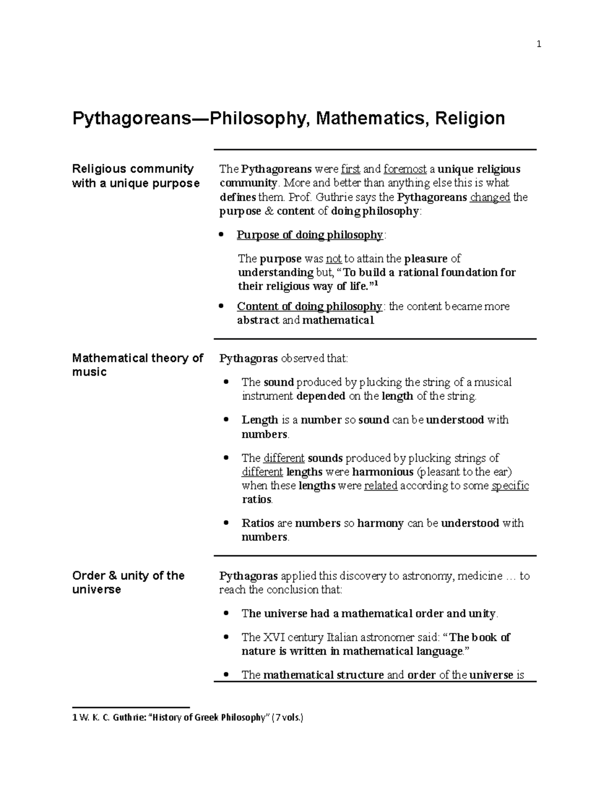 Pythagoreans-Lawhead - Pythagoreans―Philosophy, Mathematics, Religion ...