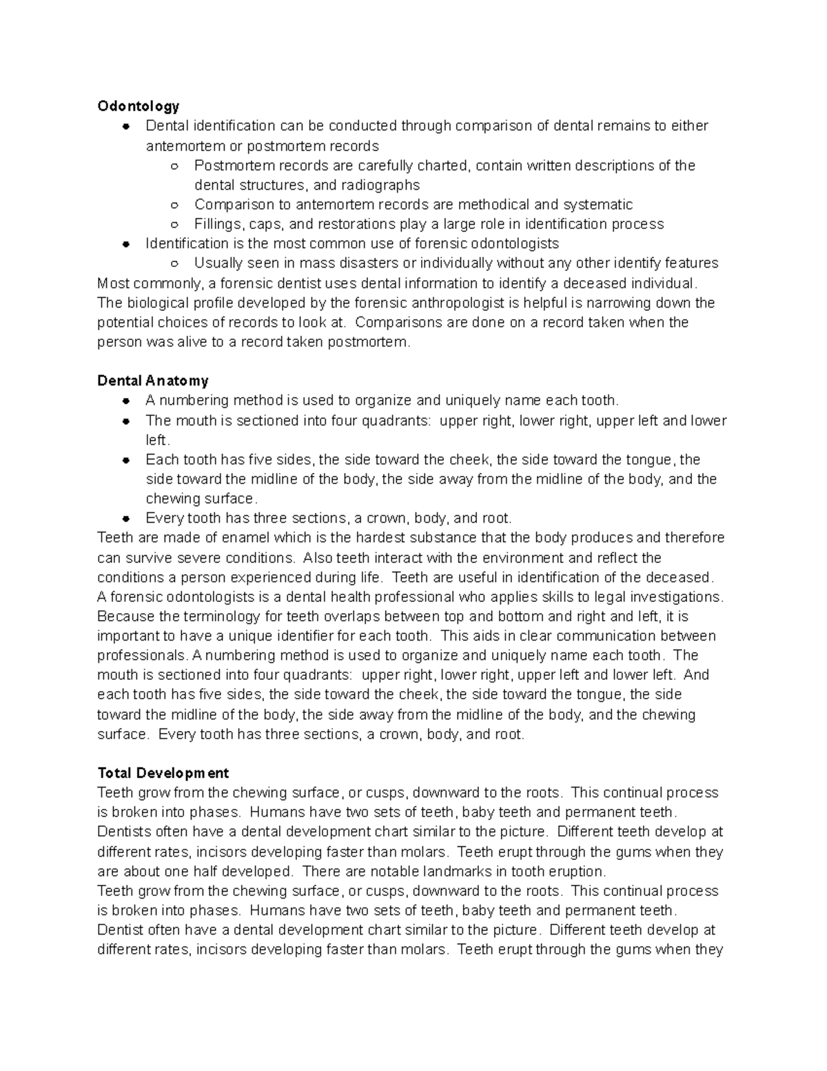 Forensic Odontology - Odontology Dental identification can be conducted ...