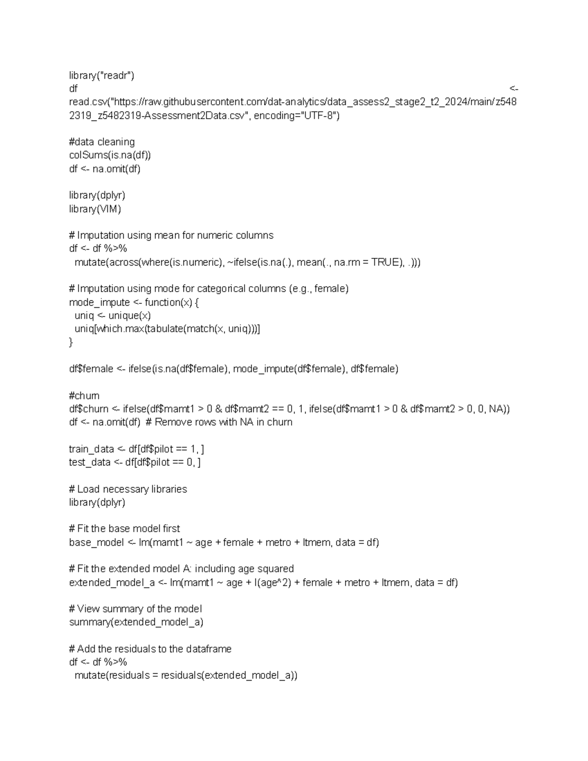 COMM1190 - Assessment 2 team R-code - library("readr") df