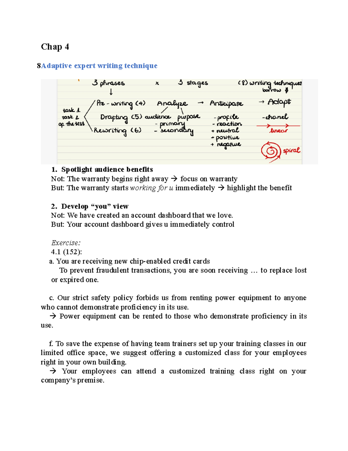 Giao tiep kinh doanh - nnnn - Chap 4 8 Adaptive expert writing ...